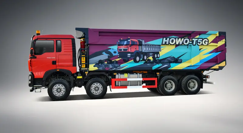 Howo T5G 440 8×4 Dump Truck - Dump Truck - sinotruk howo truck